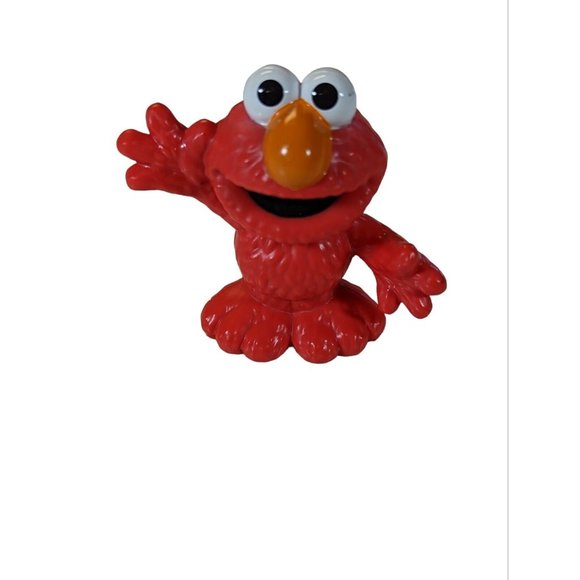 Hasbro | Toys | Sesame Street Workshop Elmo Plastic Figure Hasbro 23 ...